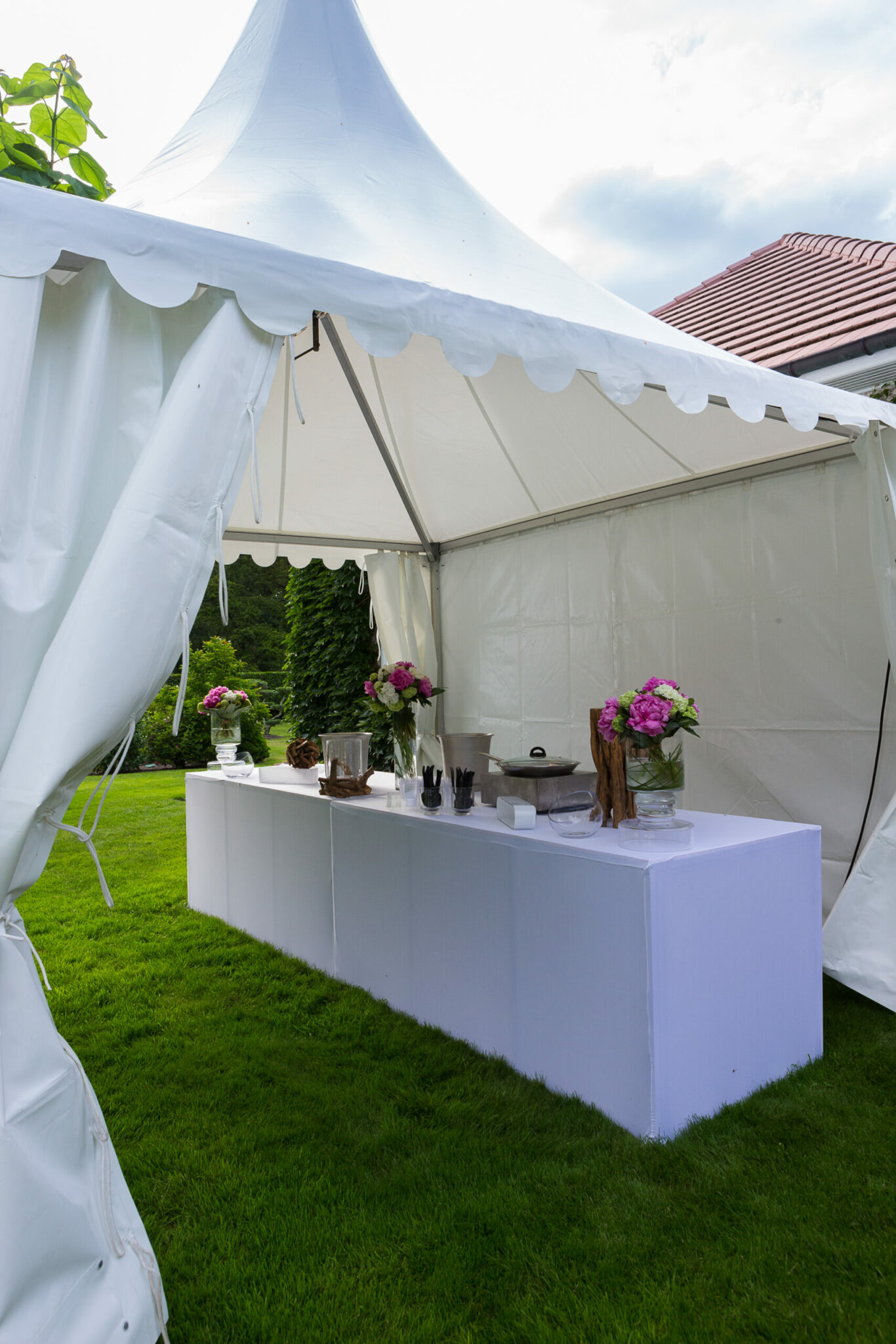 Location Chapiteau Pagode 5x5 – Tente Garden Cottage à louer